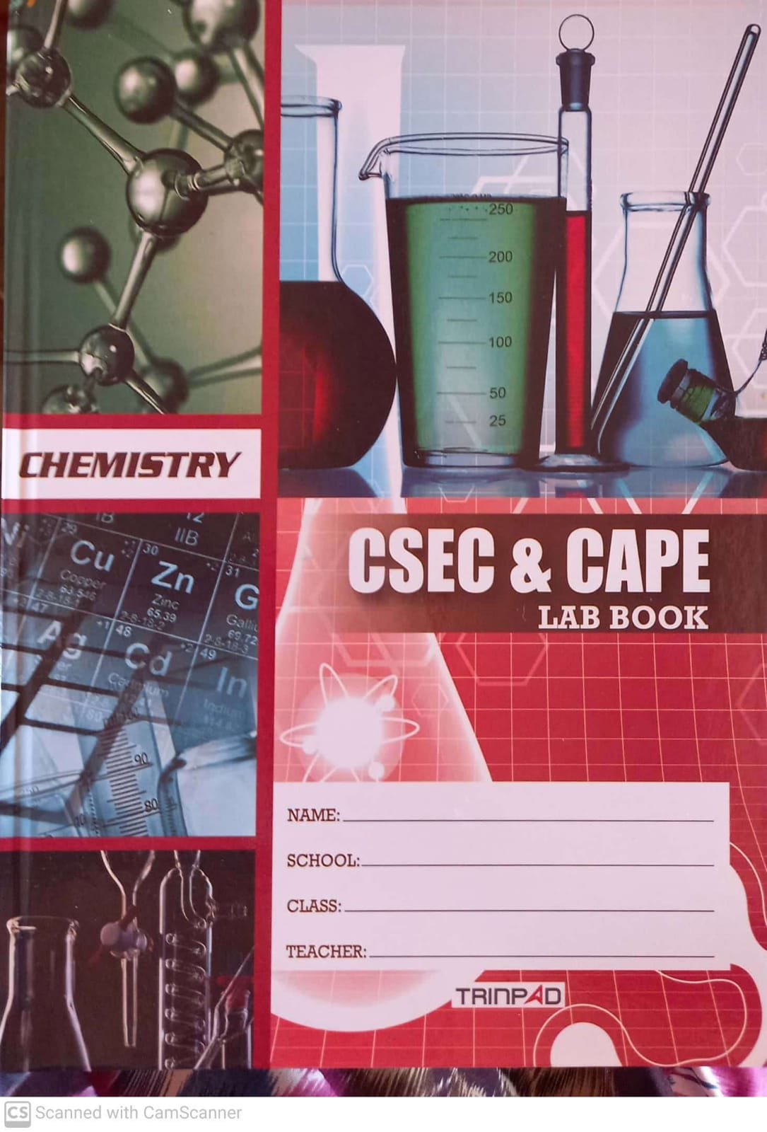 Chemistry CSEC and CAPE Lab Book - The Book Jungle Jamaica